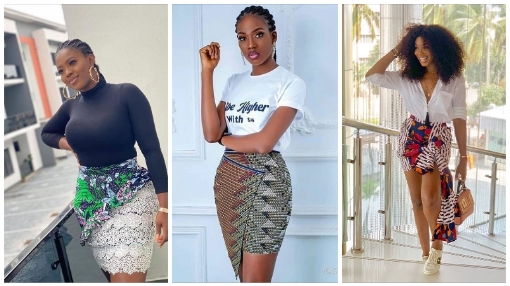Latest Ankara Short Skirt Styles - Kayla's
