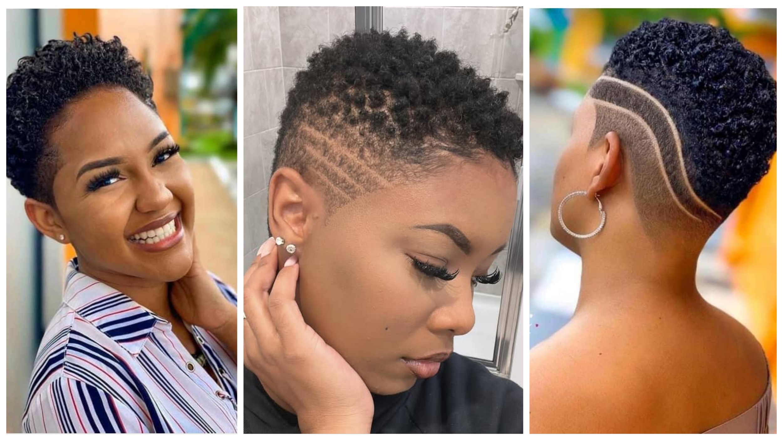 Ladies classy low-cut hairstyles - Kayla's